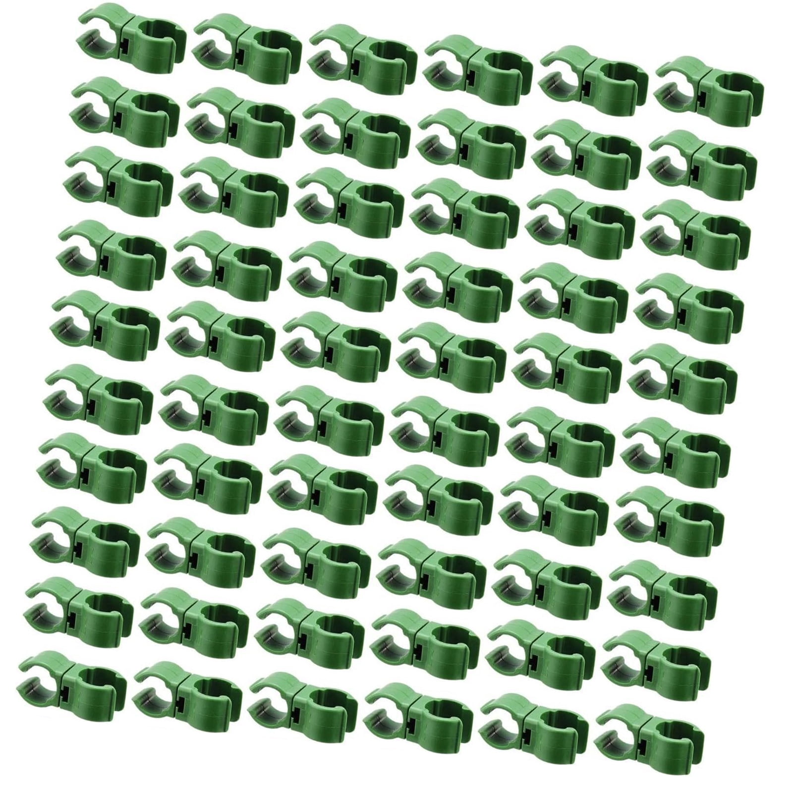 50Pcs Garden Crosses Clip Plastic Fasteners Plant Support Connecter ...