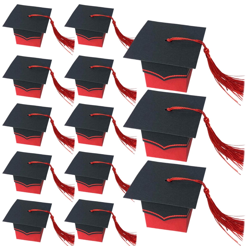 50Pcs Graduation Cap Candy Boxes Graduation Season Candy Box Graduation ...