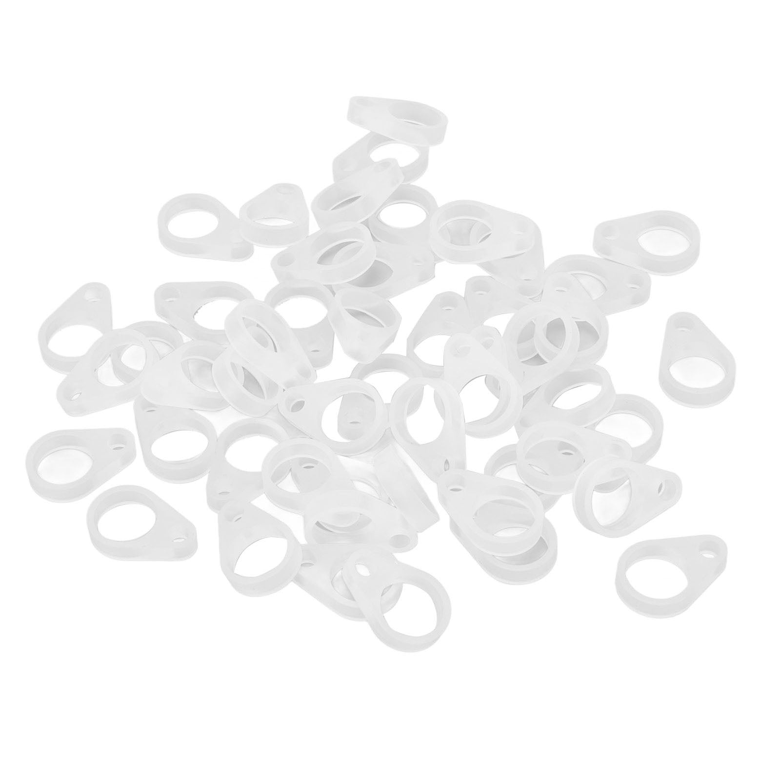 50Pcs Hearing Aid Silicone Loop Flexible Replacement Hearing Aid Clip ...