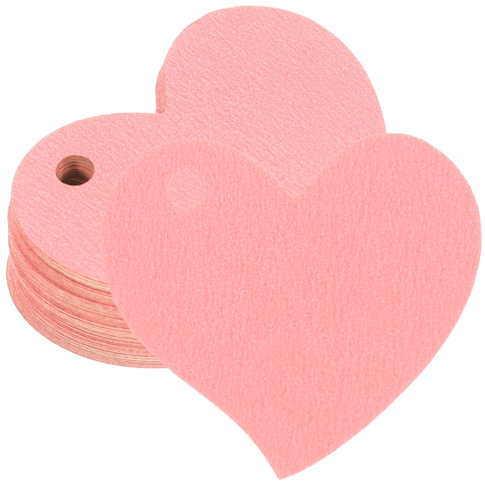 50Pcs Heart Shaped Gift Tags Kraft Paper Blank Favors Labels for ...