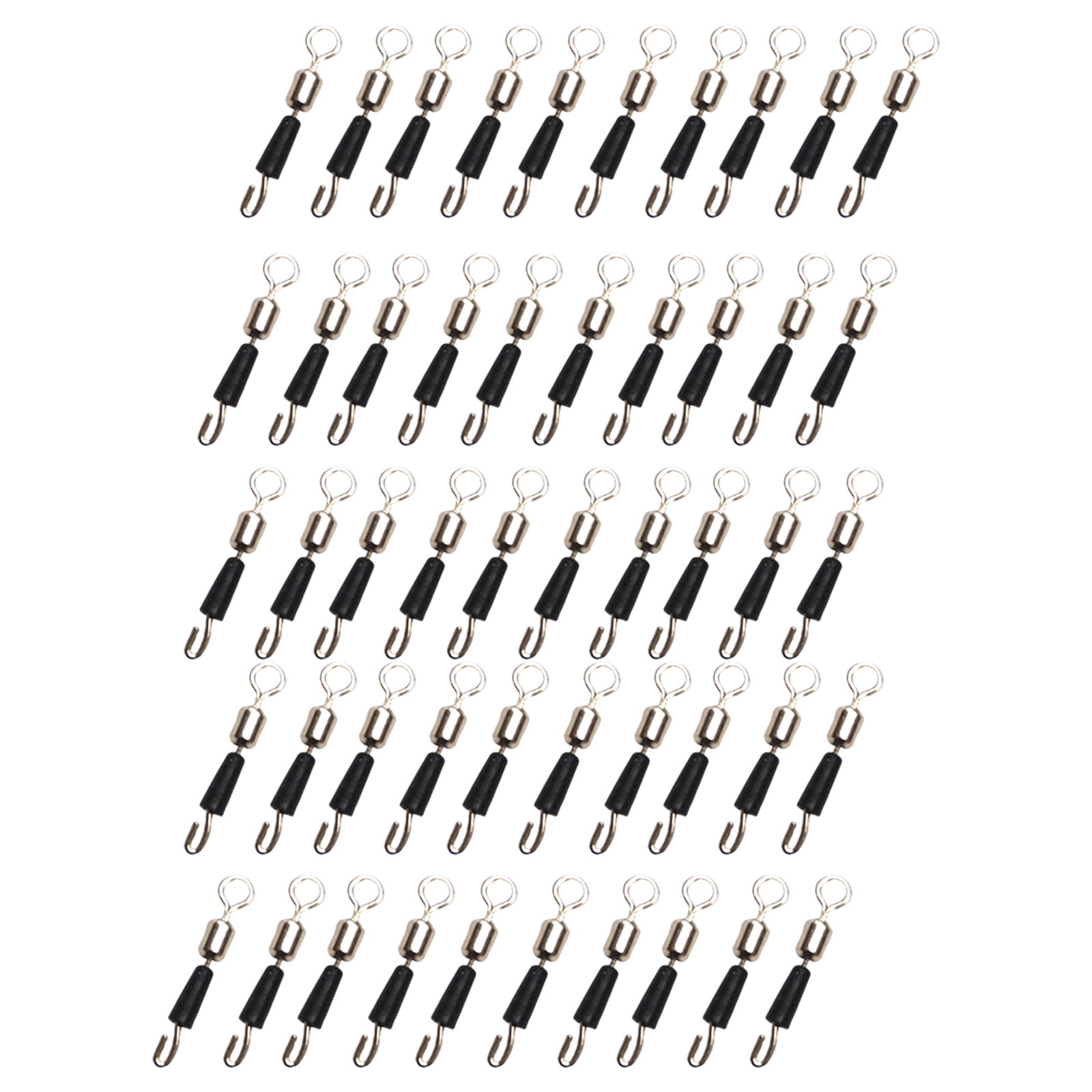 50Pcs Heavy Duty Balls Bearing Swivels with Welded Rings High Strength ...
