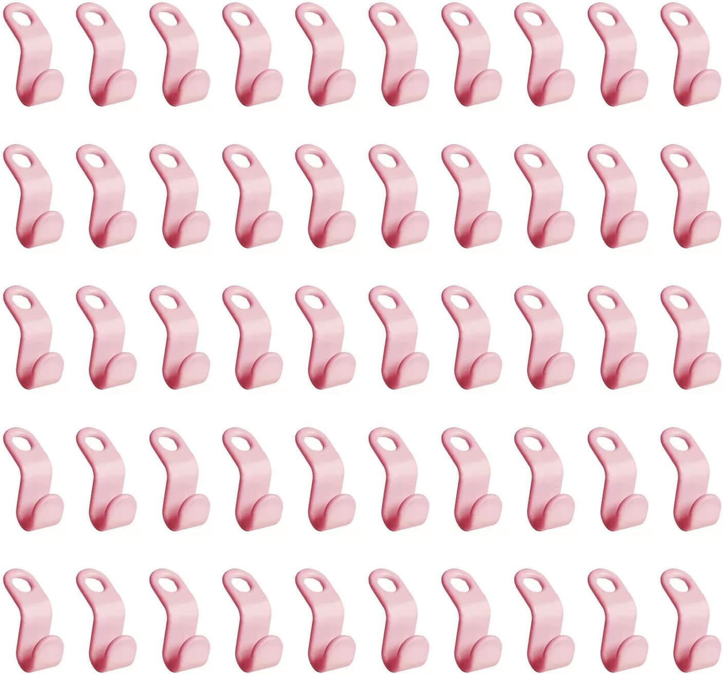 50Pcs Heavy-Duty Space Saving Cascading Connection Hooks Cascading ...