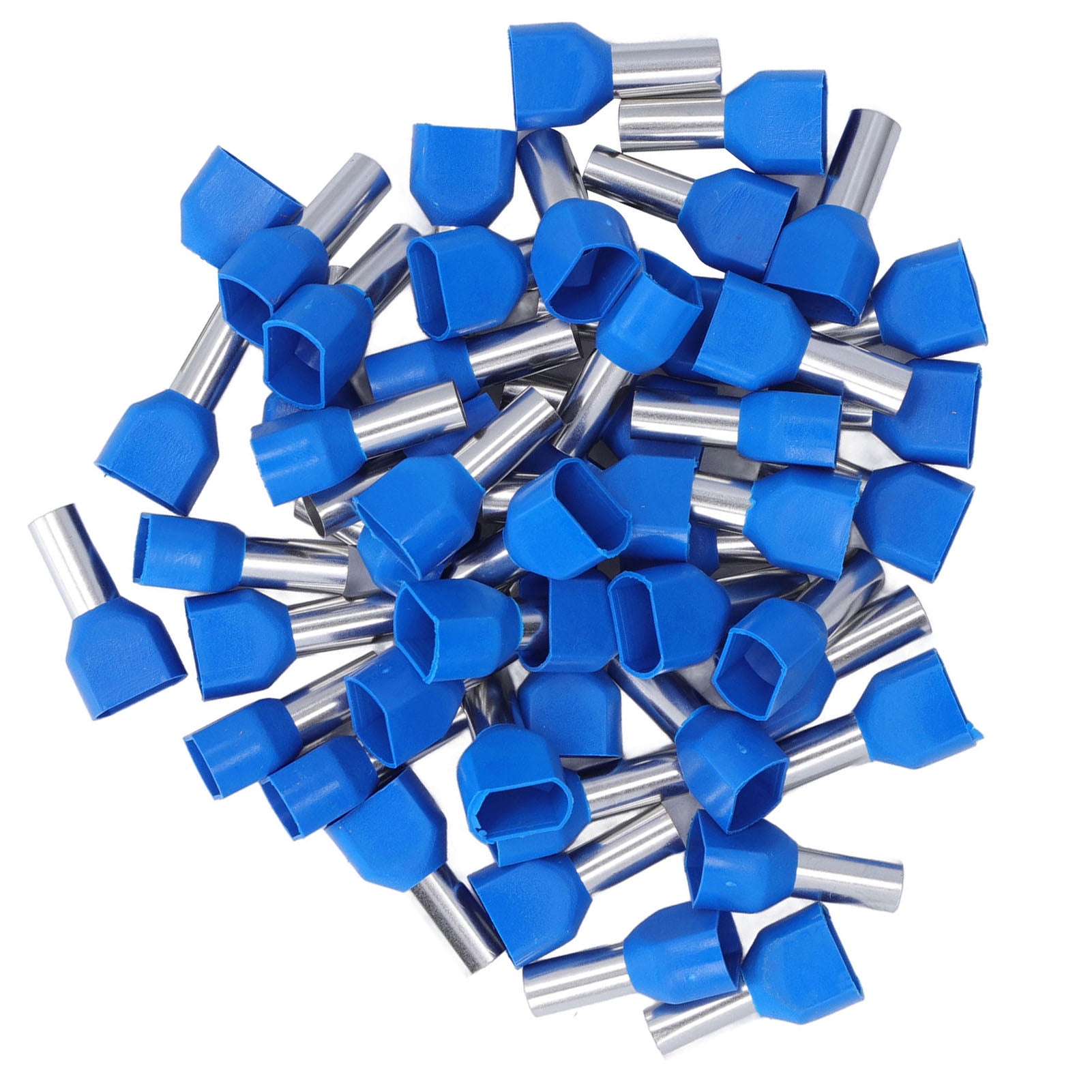 Neyseki 50Pcs Insulated Crimp Pin Terminal Copper PVC Cord End ...