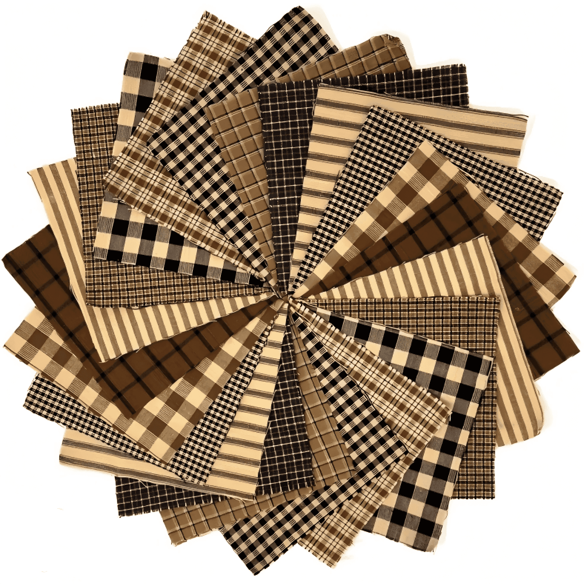 Heymaple 50Pcs Jelly Roll Fabric Strips for Quilting and Sewing, 4" x 4 ...