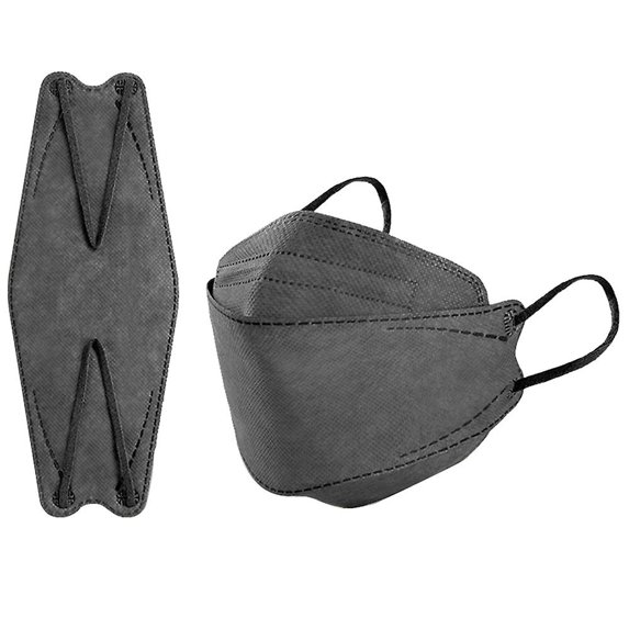 50Pcs KN95 Face Masks Fish Mask Adult Morandi FFP2 Mask 4 Layer ...