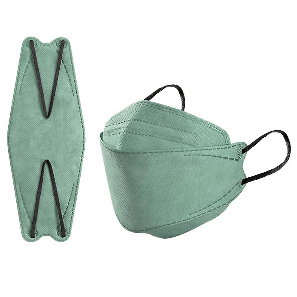 50Pcs KN95 Face Masks Fish Mask Adult Morandi FFP2 Mask 4 Layer ...