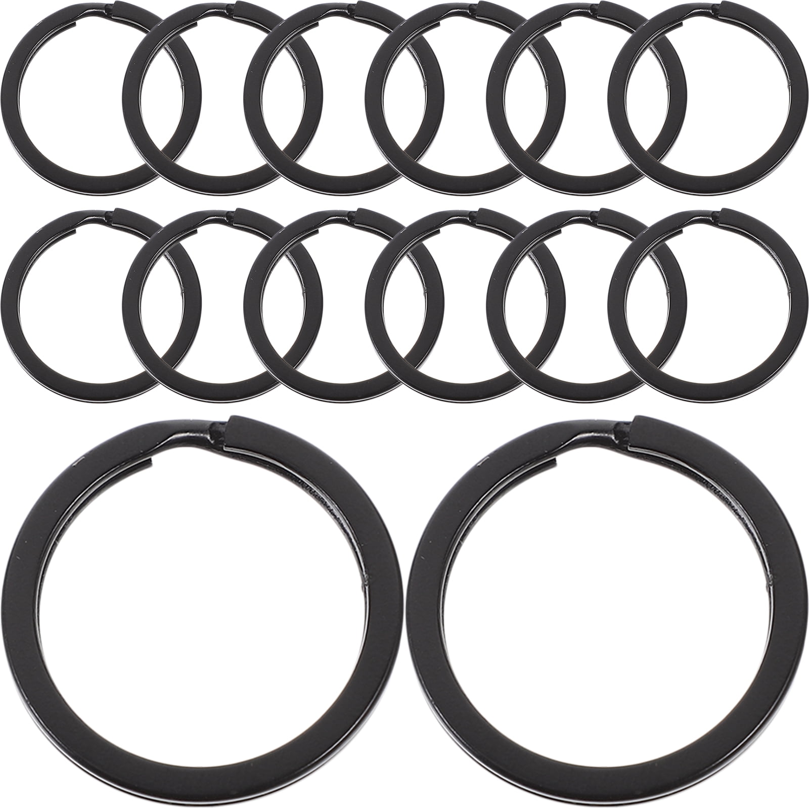 50Pcs Key Rings for DIY Metal Keychain Rings Split Key Rings Key ...