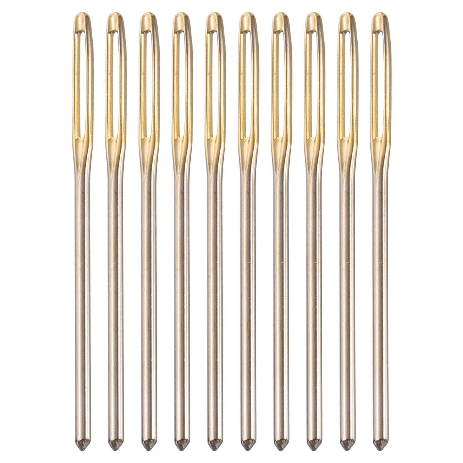 50Pcs Large Eye Needles, 2.36" 2mm High Carbon Iron Embroidery Thread ...