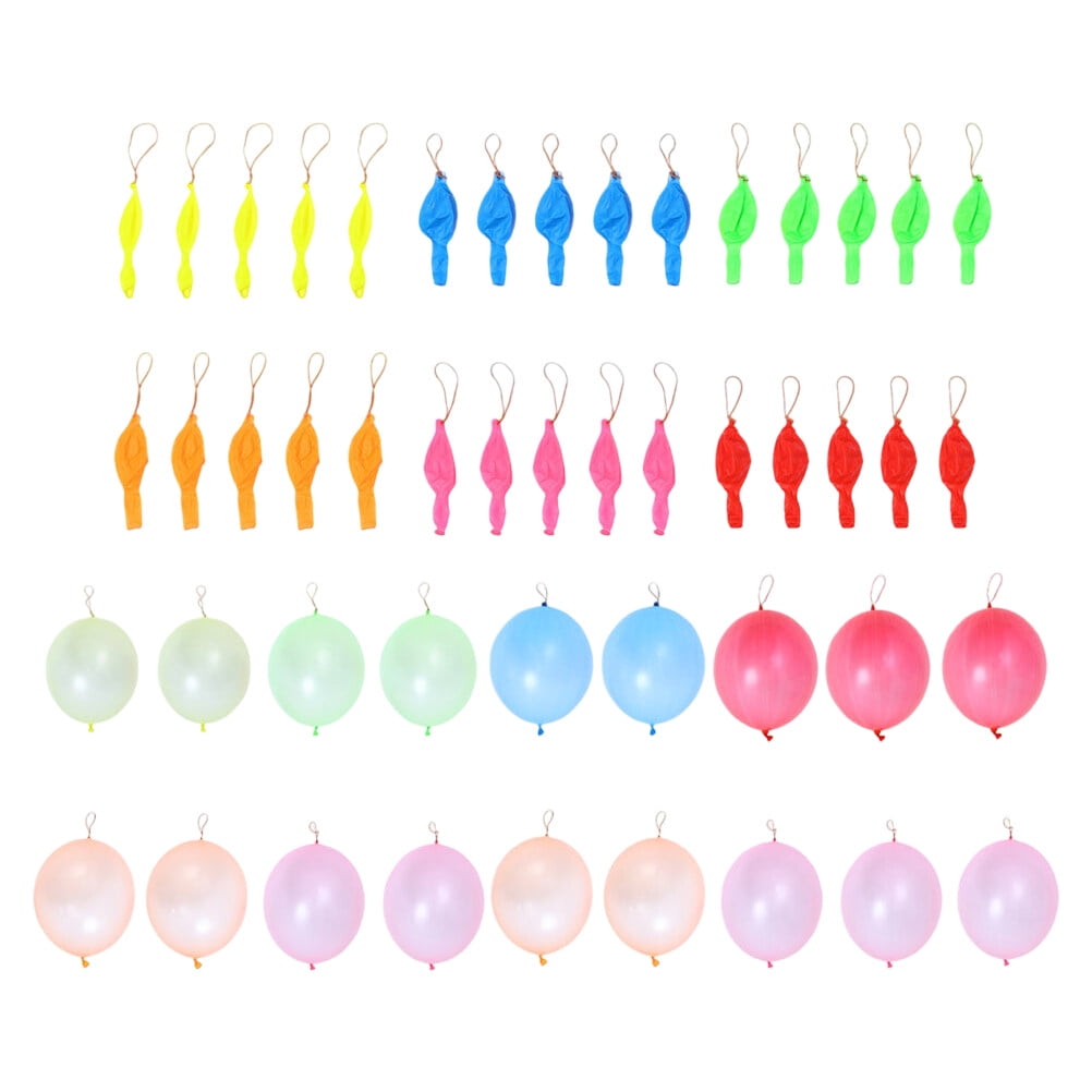 Assorted Color Latex Punching Ball Balloon Toys for Kids Use 50Pcs ...