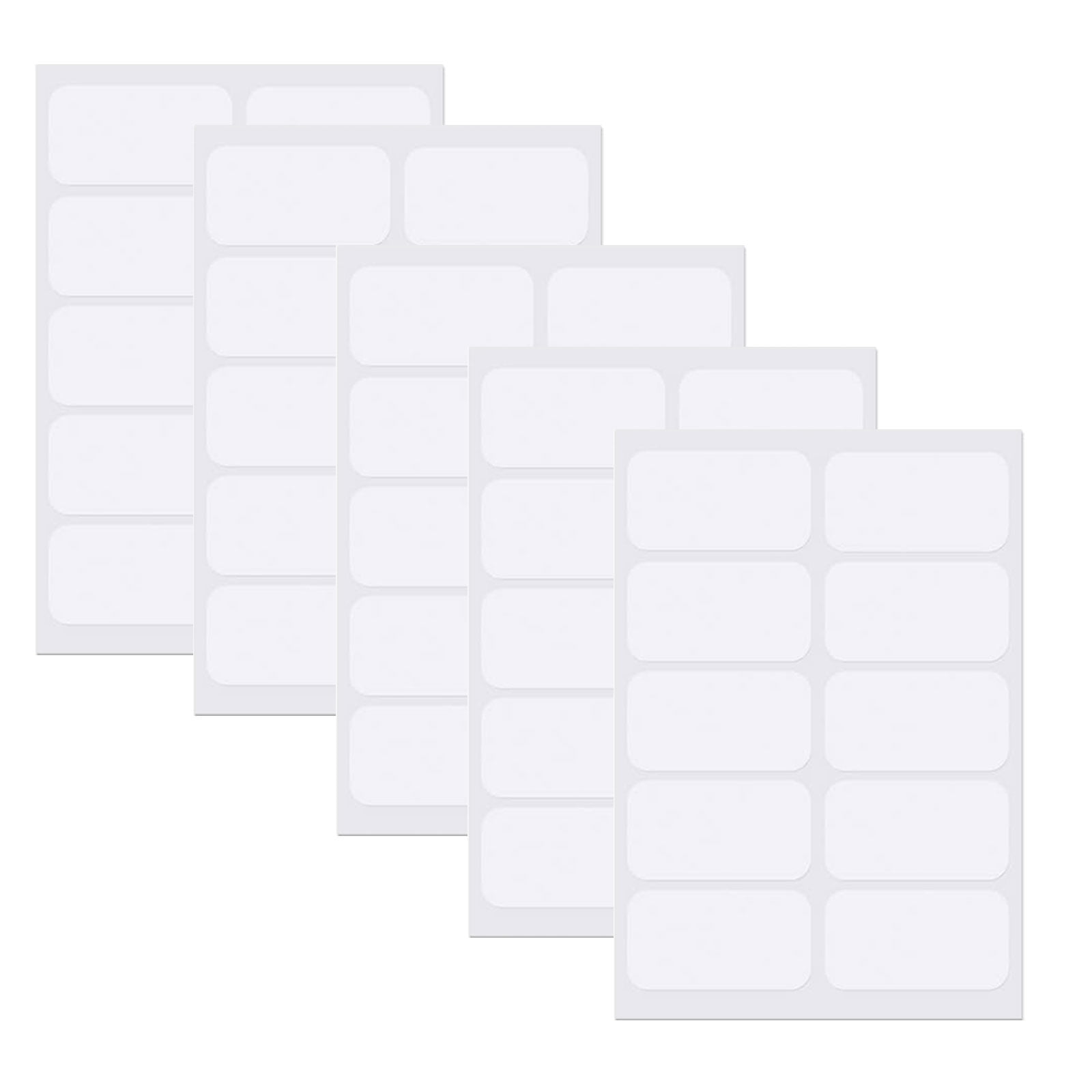 50Pcs Laundry Marking Tag Handwrite Self-Stick No-Iron Clothing Label ...