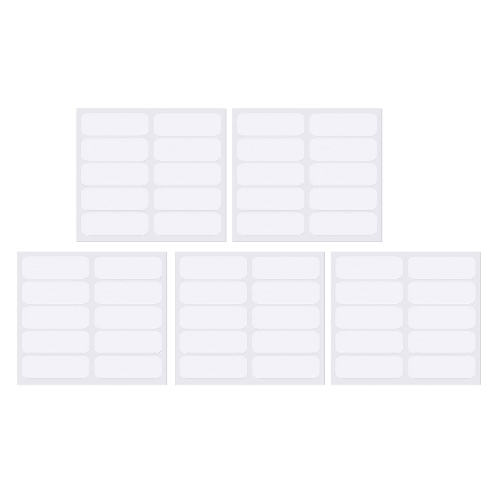 50Pcs Laundry Marking Tag Handwrite Self-Stick No-Iron Clothing Label ...