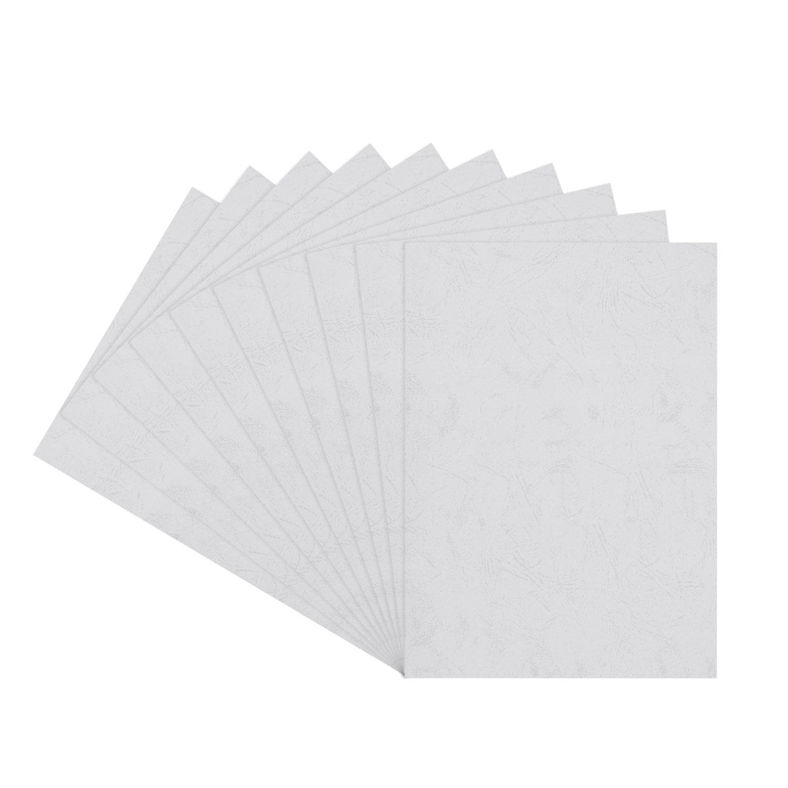 50Pcs Leather Texture Paper Binding Covers, Binding Presentation Covers ...