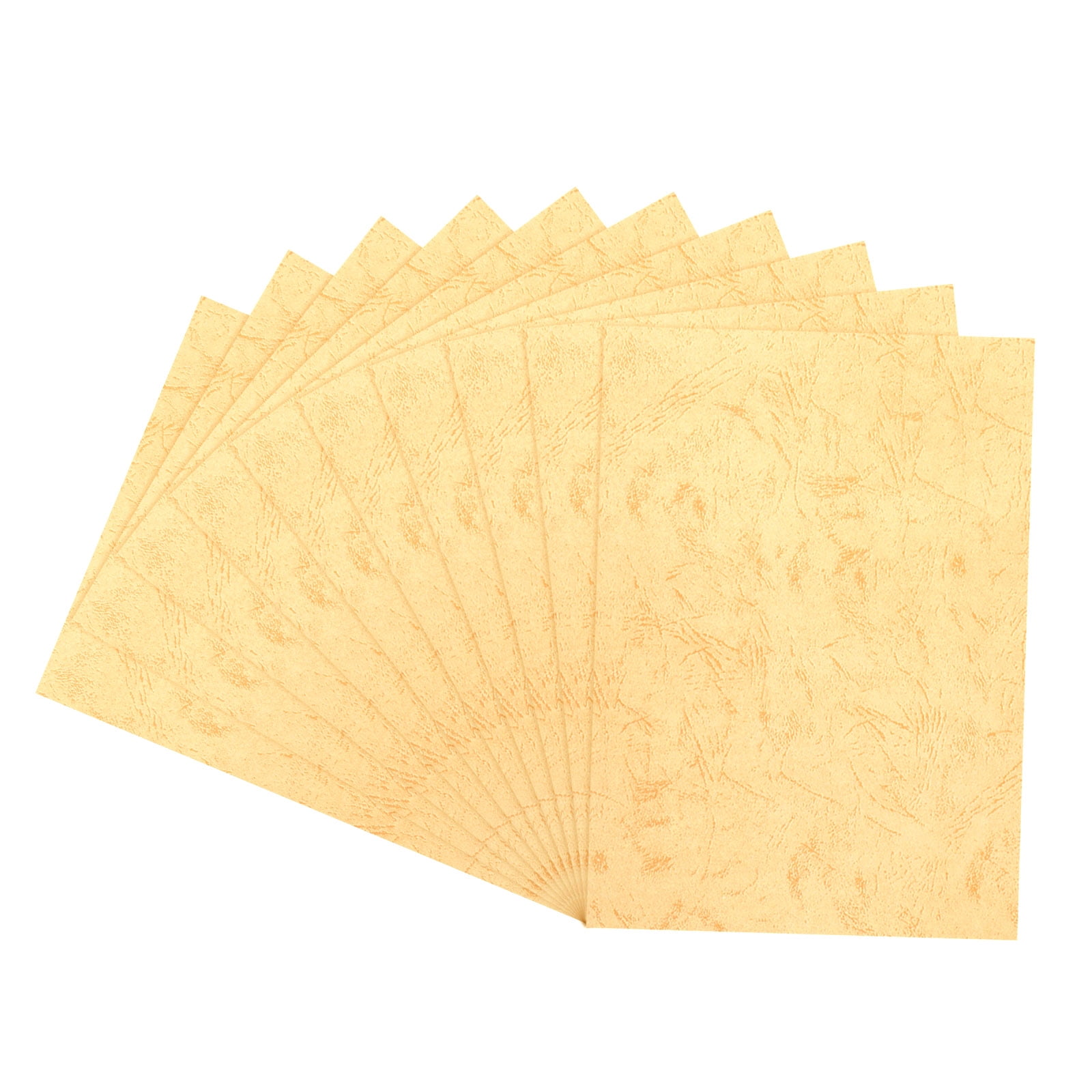 50Pcs Leather Texture Paper Binding Covers, Binding Presentation Covers ...