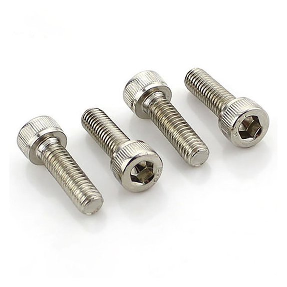 50Pcs M2 M2.5 Grade 12.9 Hex Socket Head Cap Screws Nickel-plated Full ...
