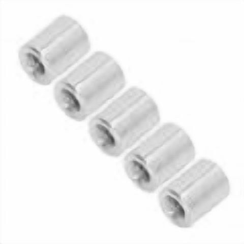 50Pcs M4 Female Thread Coupling Nut Rugged Stainless Steel Maintenance ...