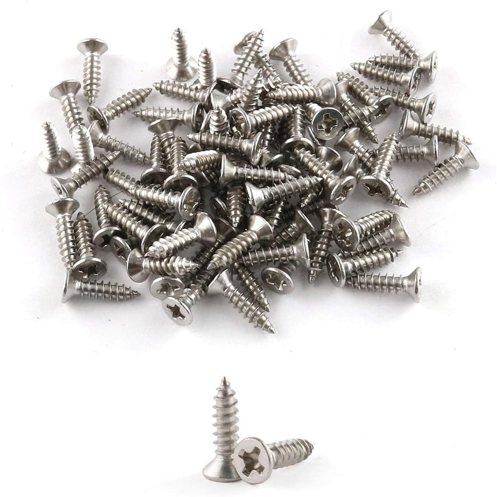 Customer reviews for 50Pcs M4x12mm Phillips Flat Head Self Tapping Wood Screws,304 Stainless ...