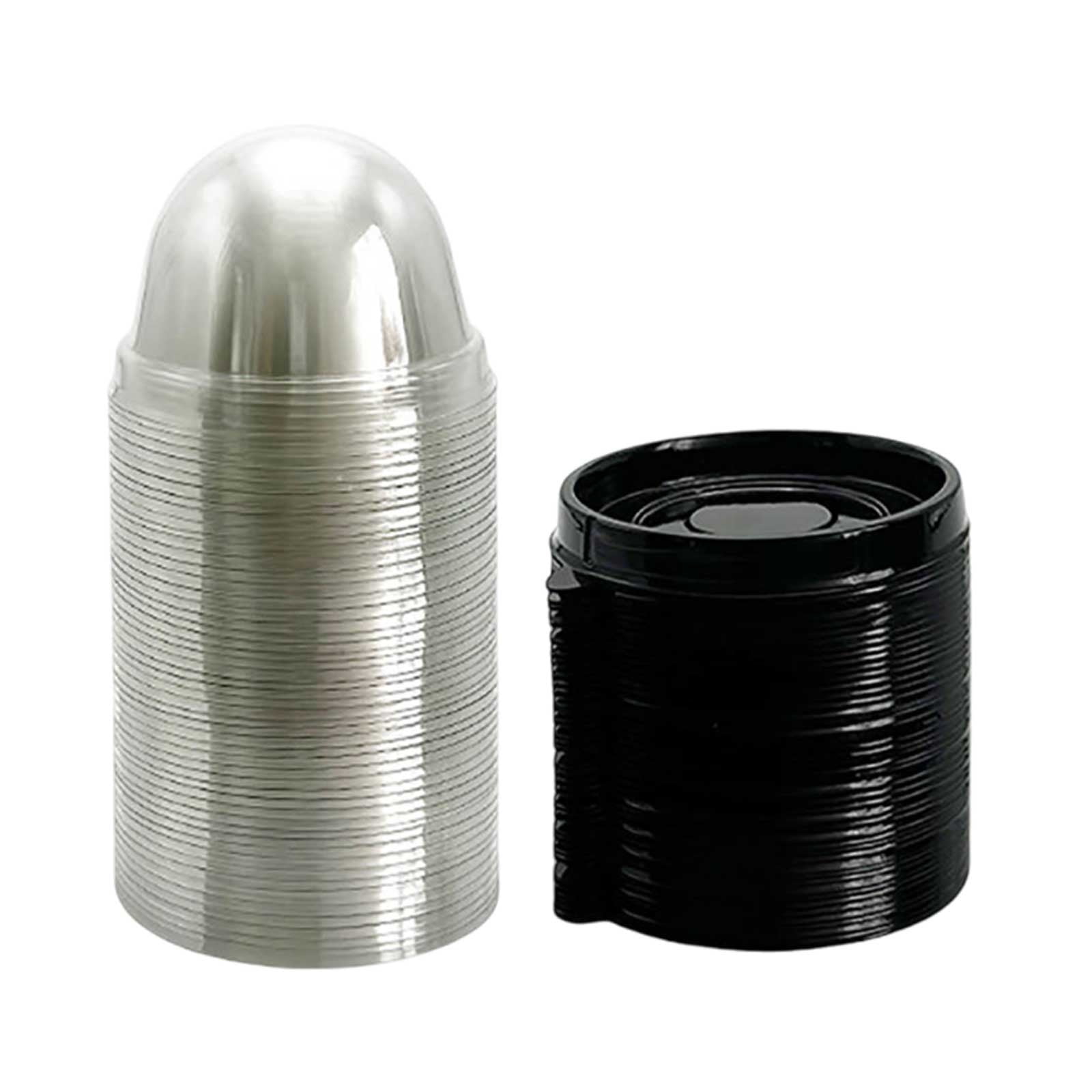 50Pcs Mini Cake Containers with Clear Dome Lids for Mini Desserts ...
