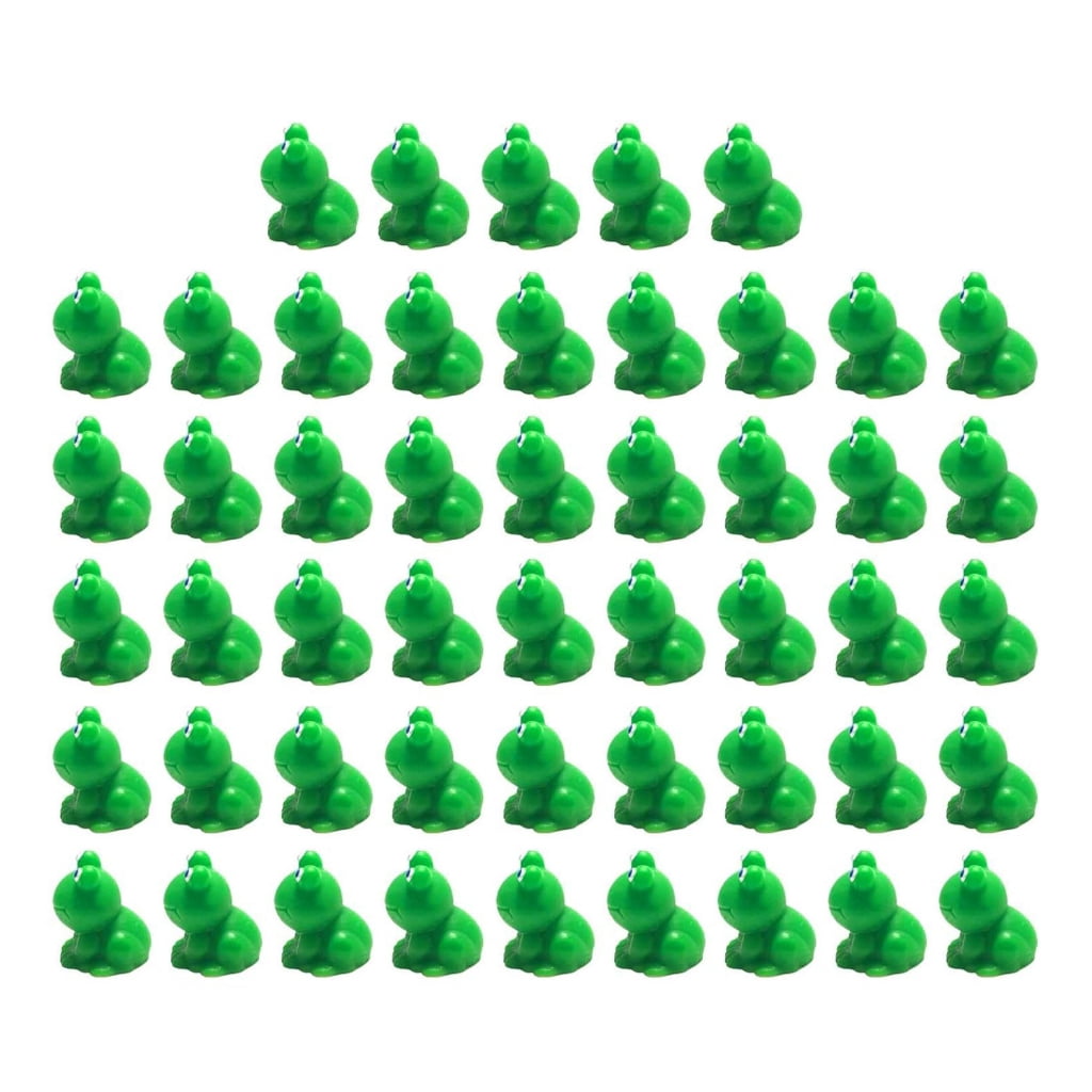 50Pcs Miniature Resin Frog Miniature Frog Figurines Garden Landscape ...