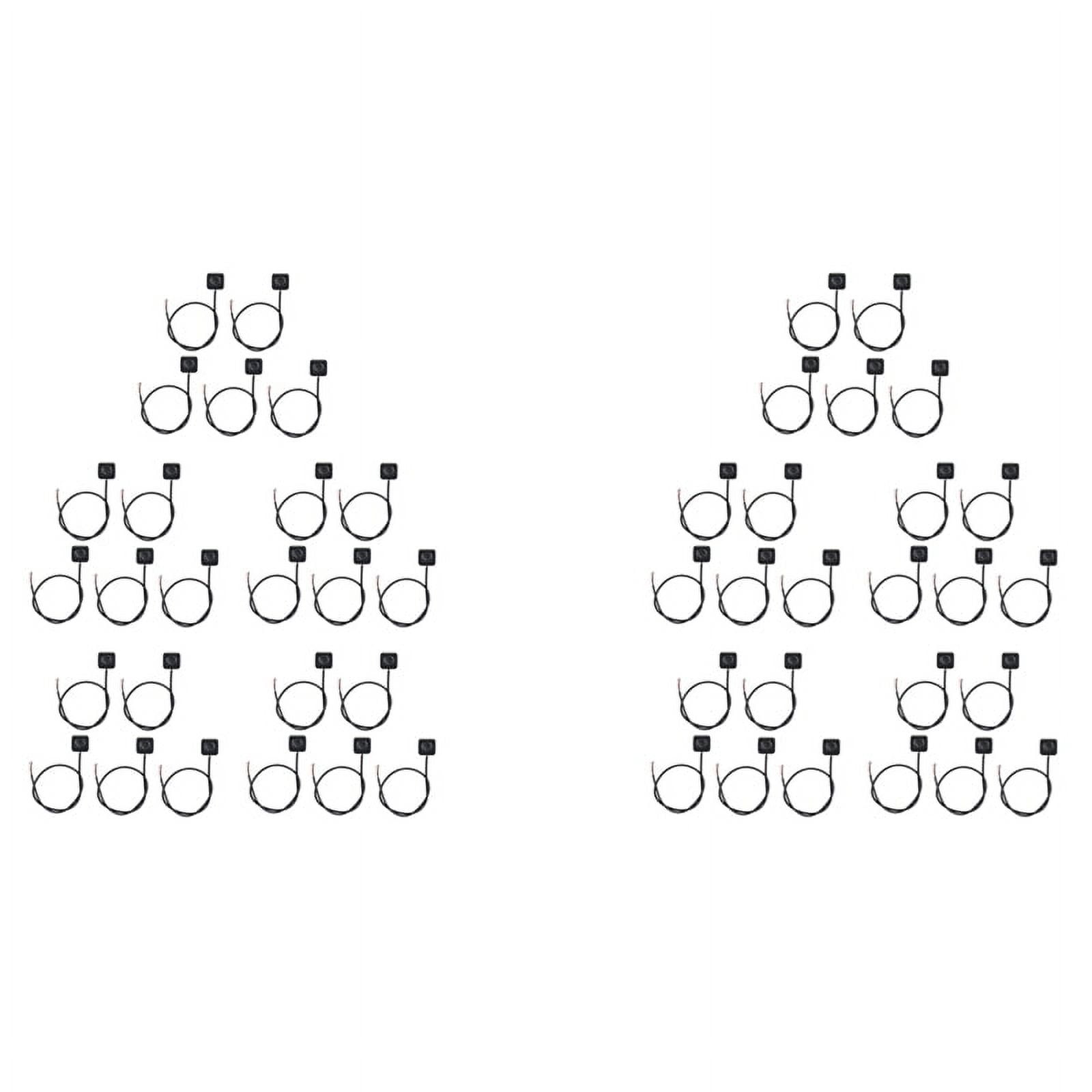50Pcs Momentary Switch Momentary Push Button on Switch 12V 24V Mount ...