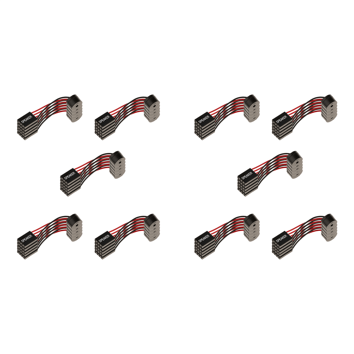 50pcs Motherboard Speaker Buzzer Pc Computer Motherboard Internal Beep Buzzer For Computer