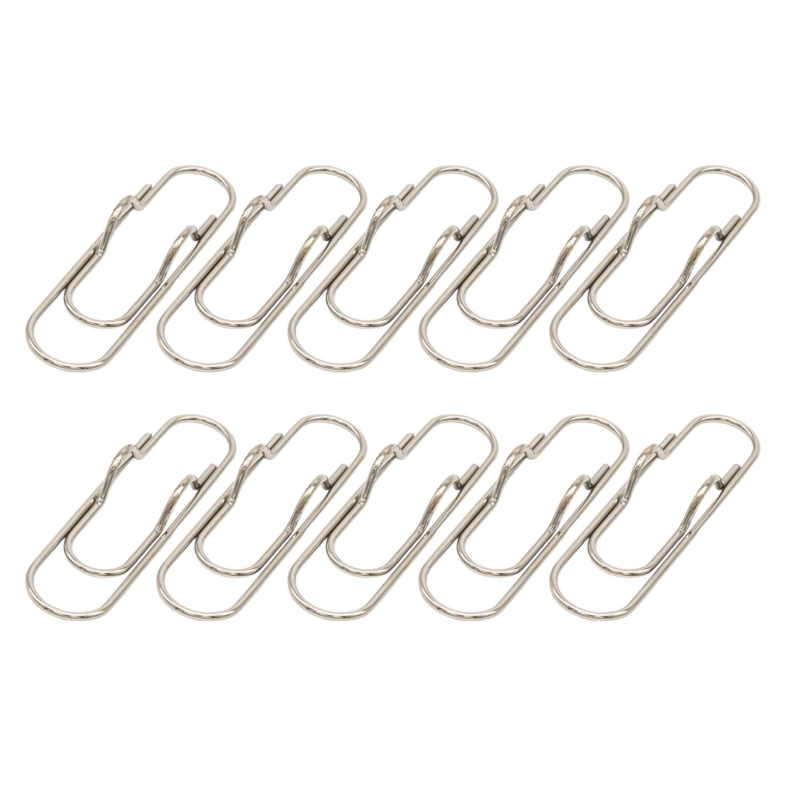 50Pcs Multi-Color Metal Pen Clips, Notebook Pen Holder Clips, Durable ...