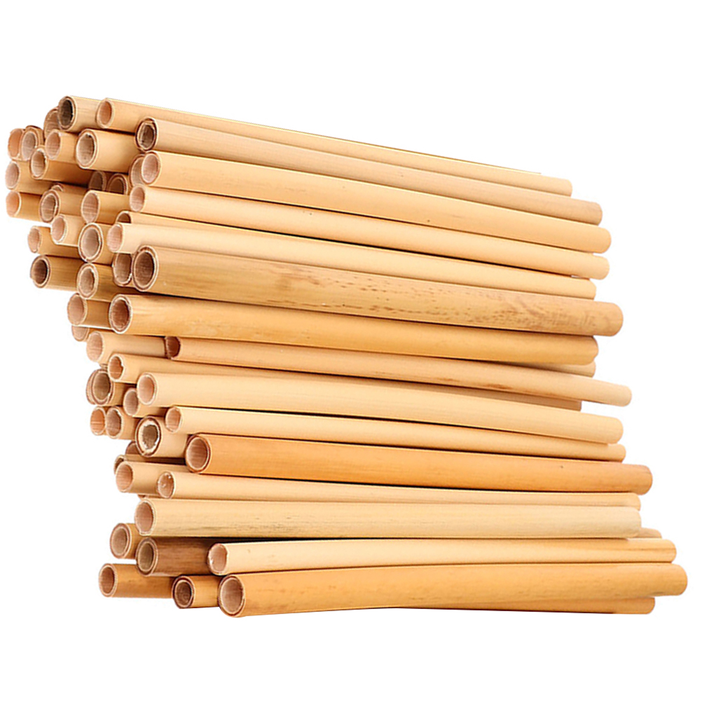 50Pcs Natural Bee Tubes Replacement Bee Houses Tubes Bee Tubes Inserts ...