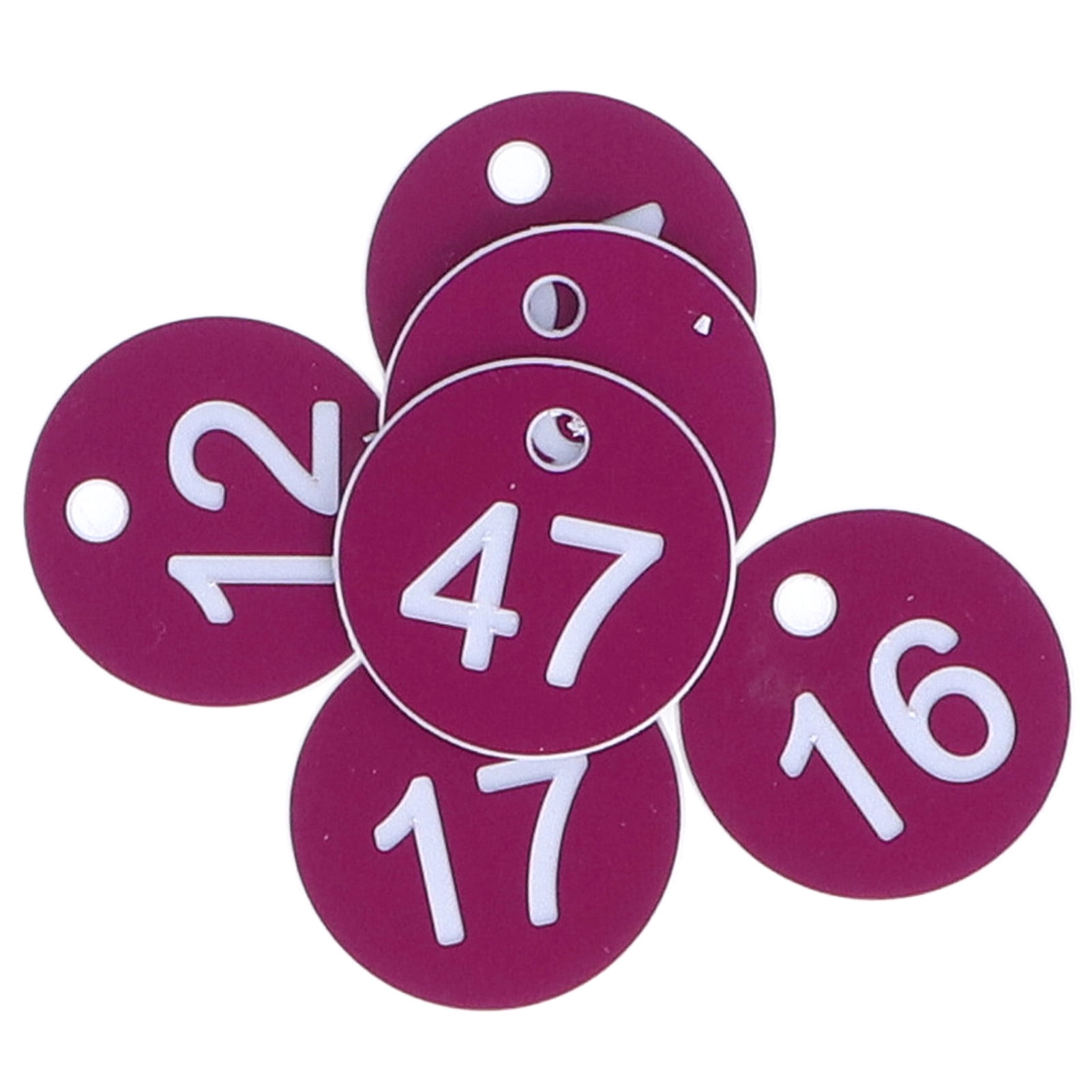 50Pcs Numbered Label Round Simple Beautiful Beehive Tag Breeding ...