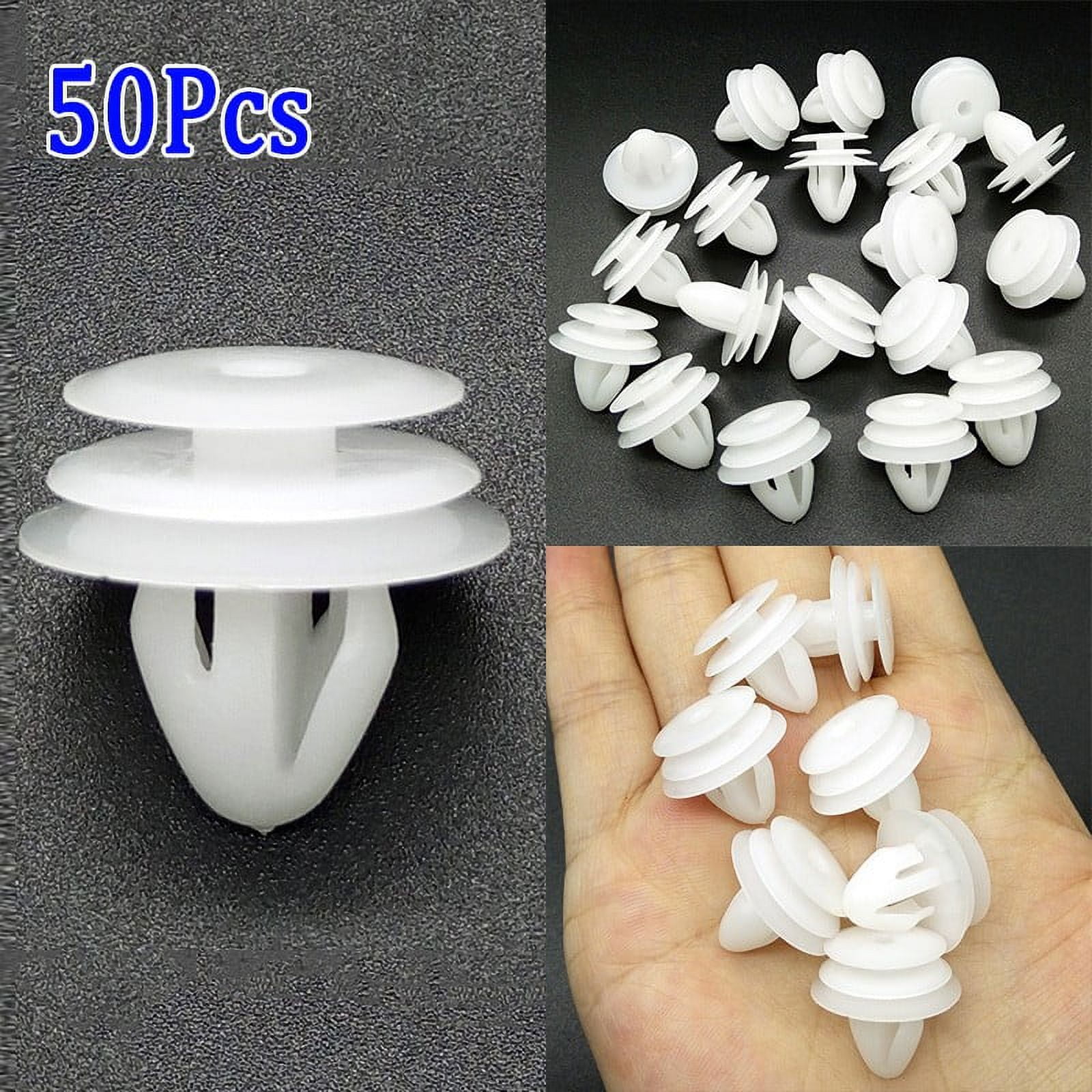 50Pcs Nylon Car Clips Fasteners For Hyundai Elantra Sonata Tucson Santa ...