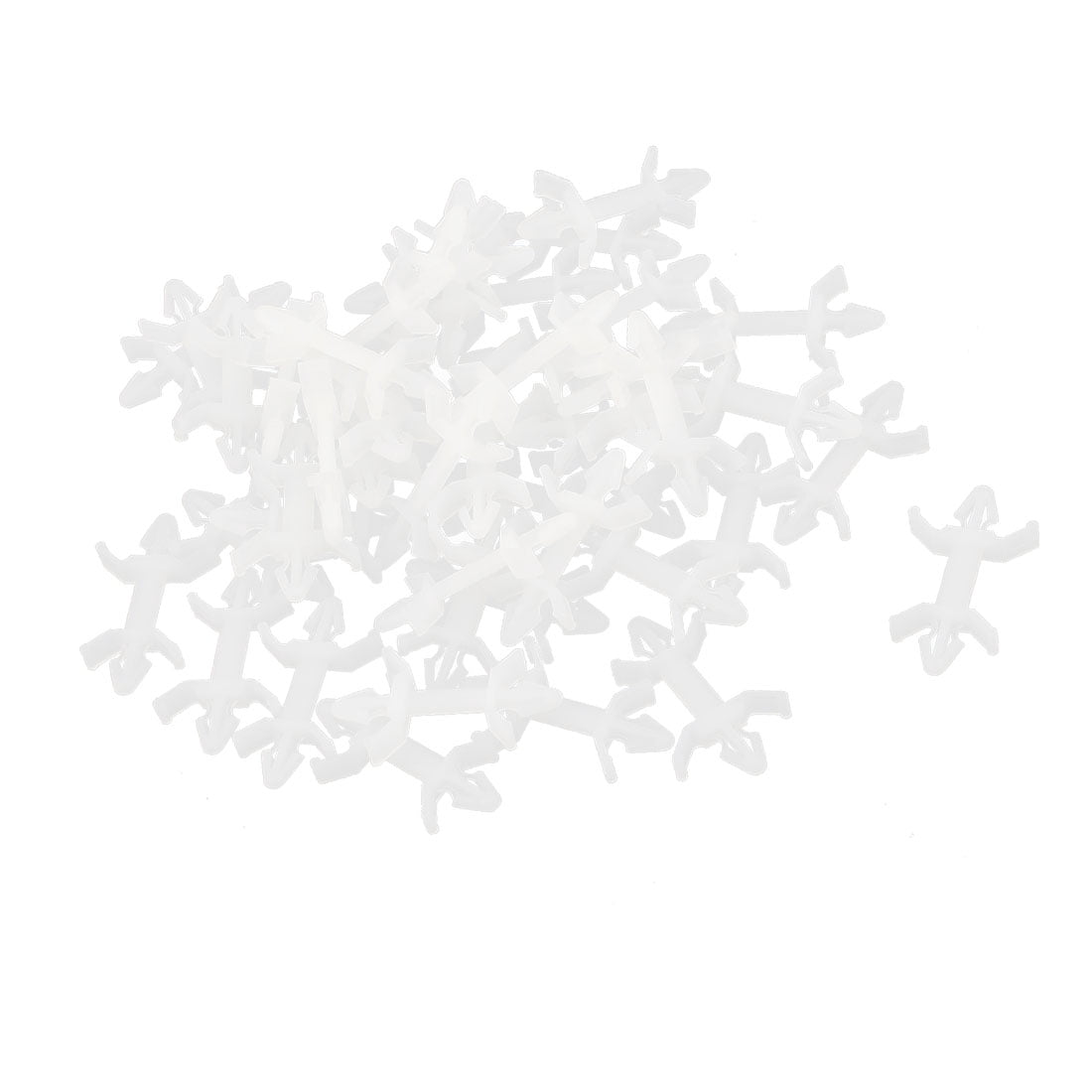 50Pcs Nylon PCB Support Spacer Standoff Locking Style 10mmx5mm ...