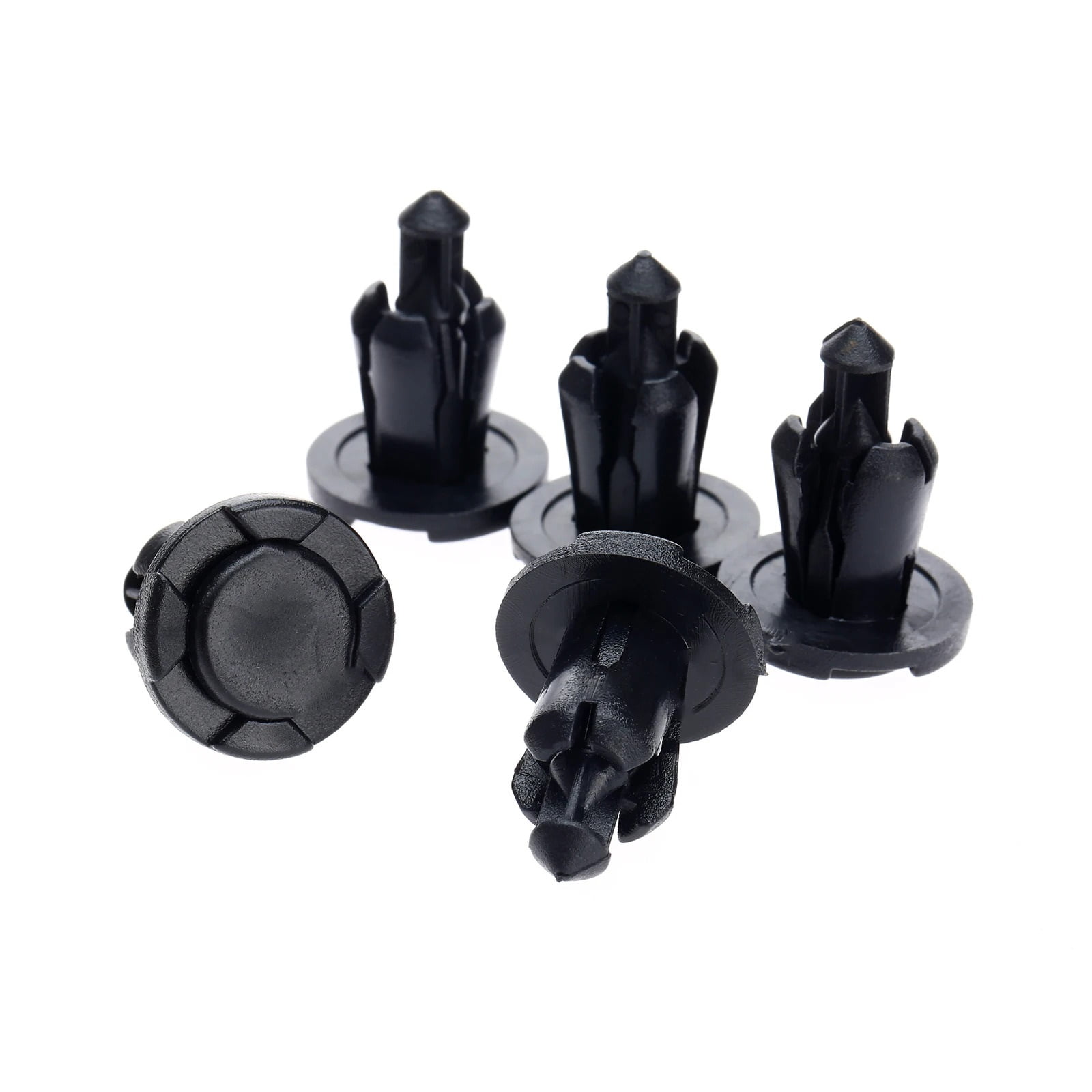 50Pcs Nylon Push-Type Bumper Engine Cover mudapron Grille Rivet Clips ...