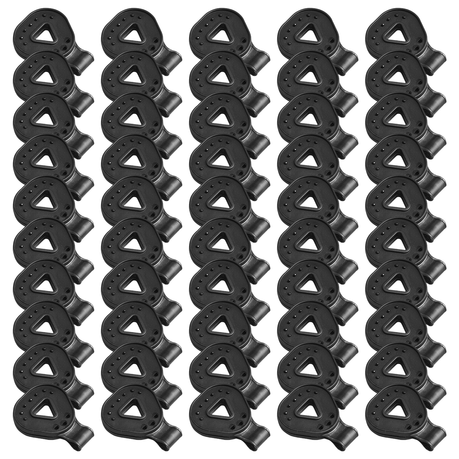 50Pcs Outdoor Camping Tent Triangular Buckle Tent Canopies Grommets Net ...