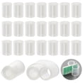 50Pcs PE Plastic Sample Holders PCB Sample Holder Rack Fixed ...