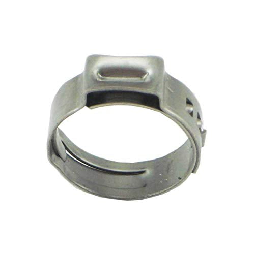 50Pcs PEX Cinch Clamps,Stainless Steel Crimp Rings Pinch Clamps For Pex ...