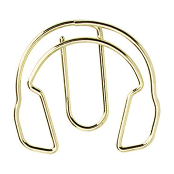 50Pcs Paper Clips Music Note Shaped Paper Clip for Home Office Note ...
