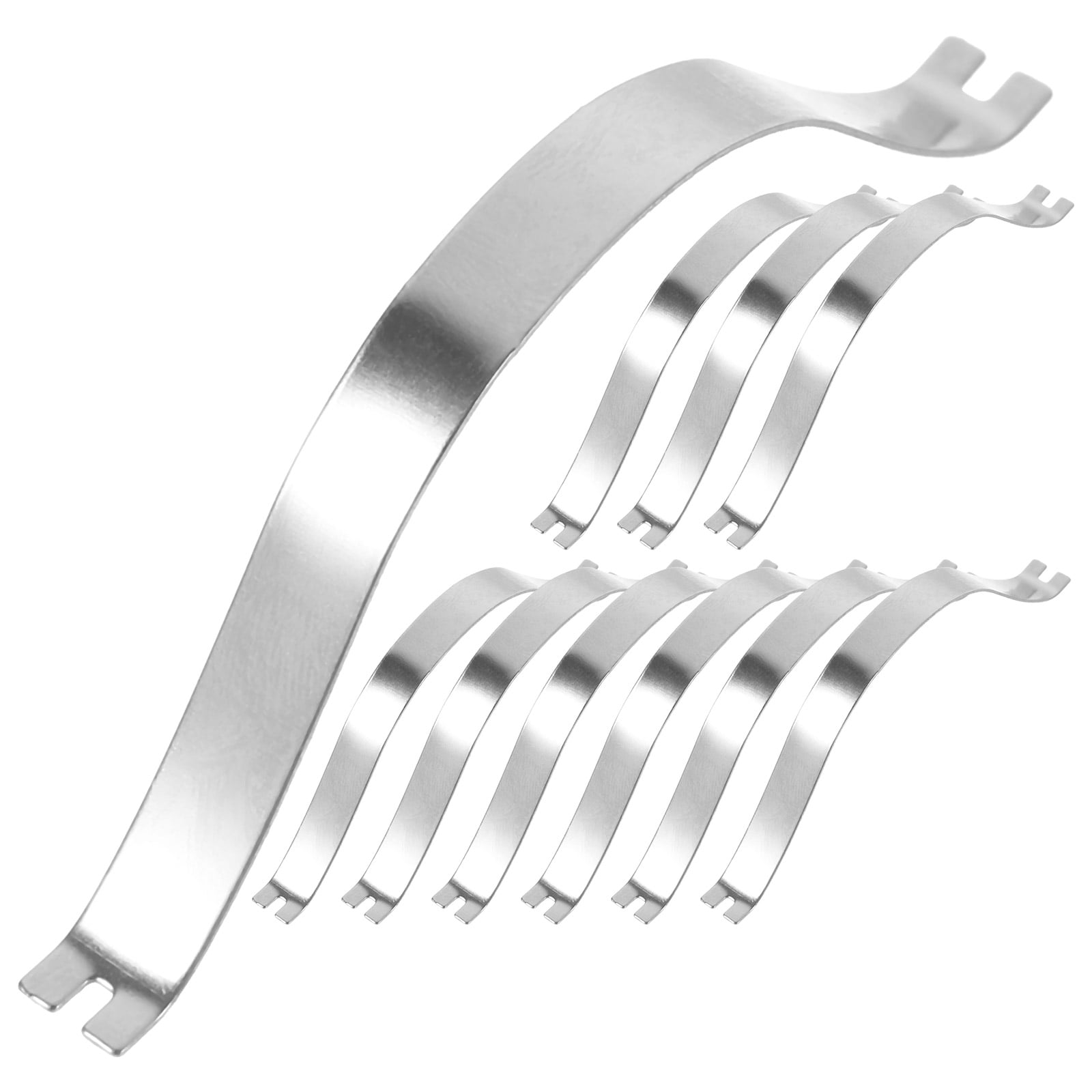 Raindrops 50Pcs Framing Supplies Silver Metal Spring Clips for Picture ...