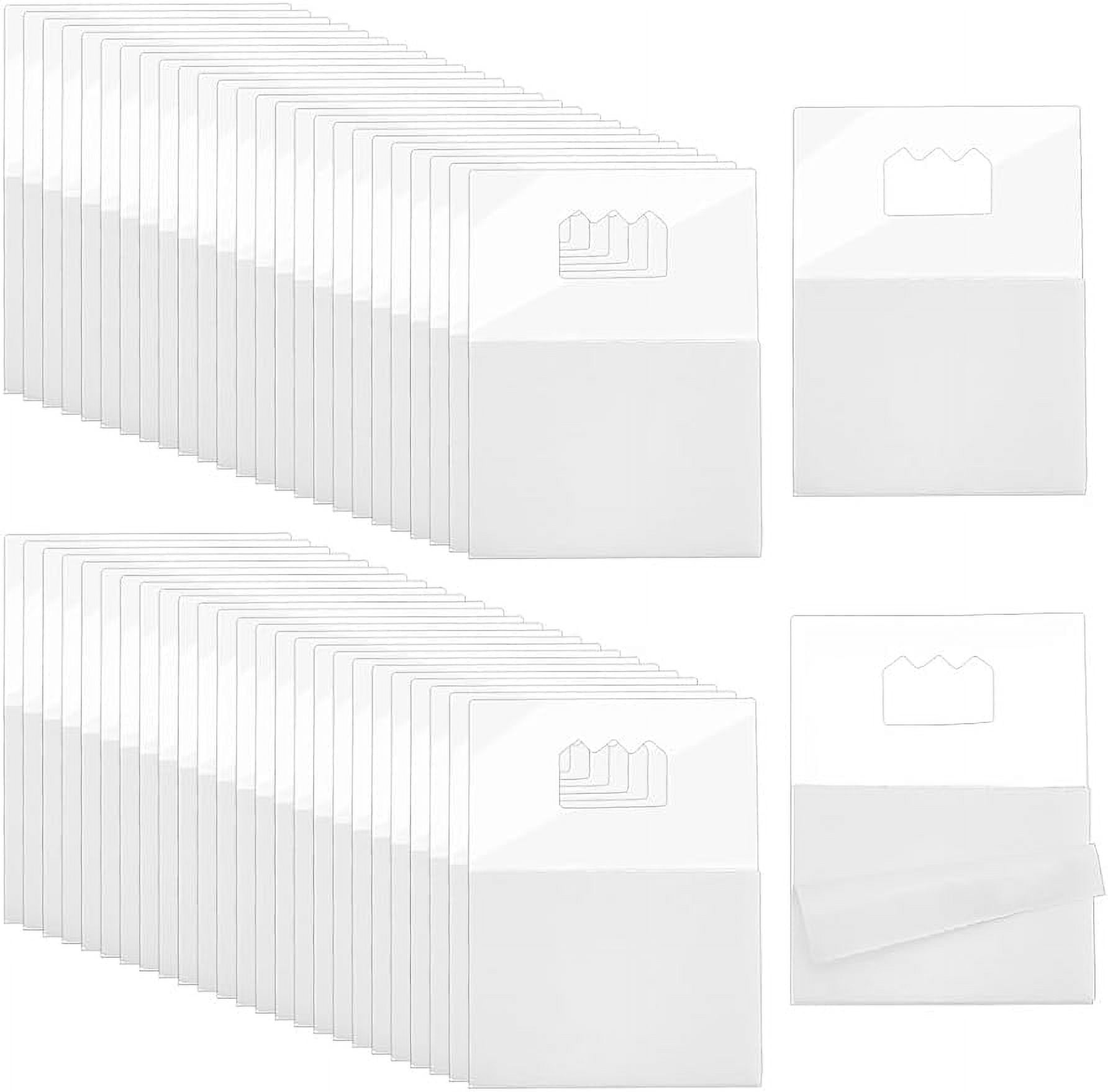 50Pcs Picture Hangers PVC Back Adhesive Slot Hole Hang Tabs Display ...