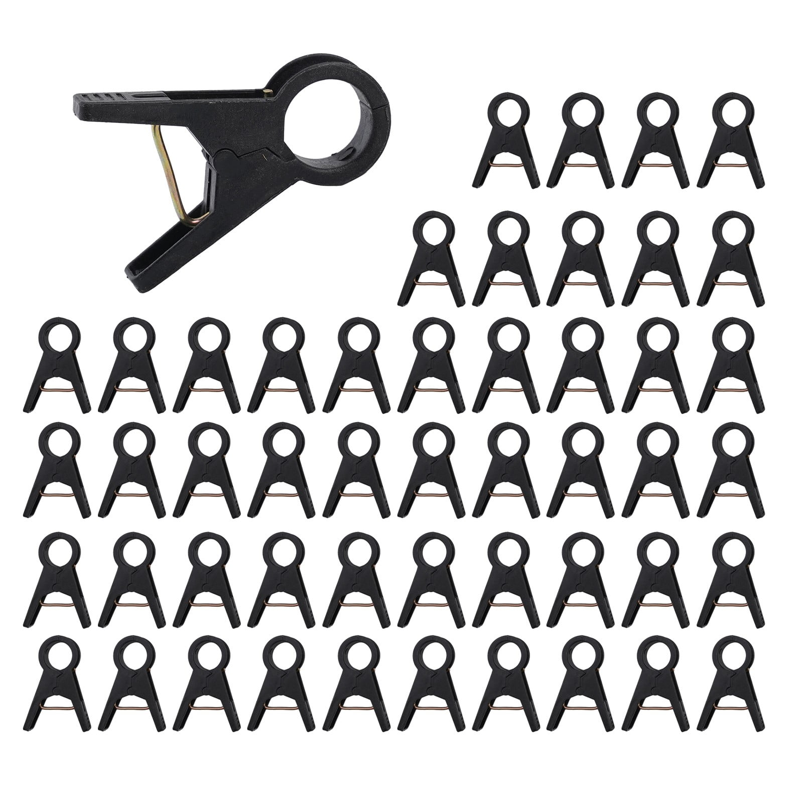 50Pcs Plant Grafting Clip Plastic Gardening Tool For Cucumber Eggplant ...