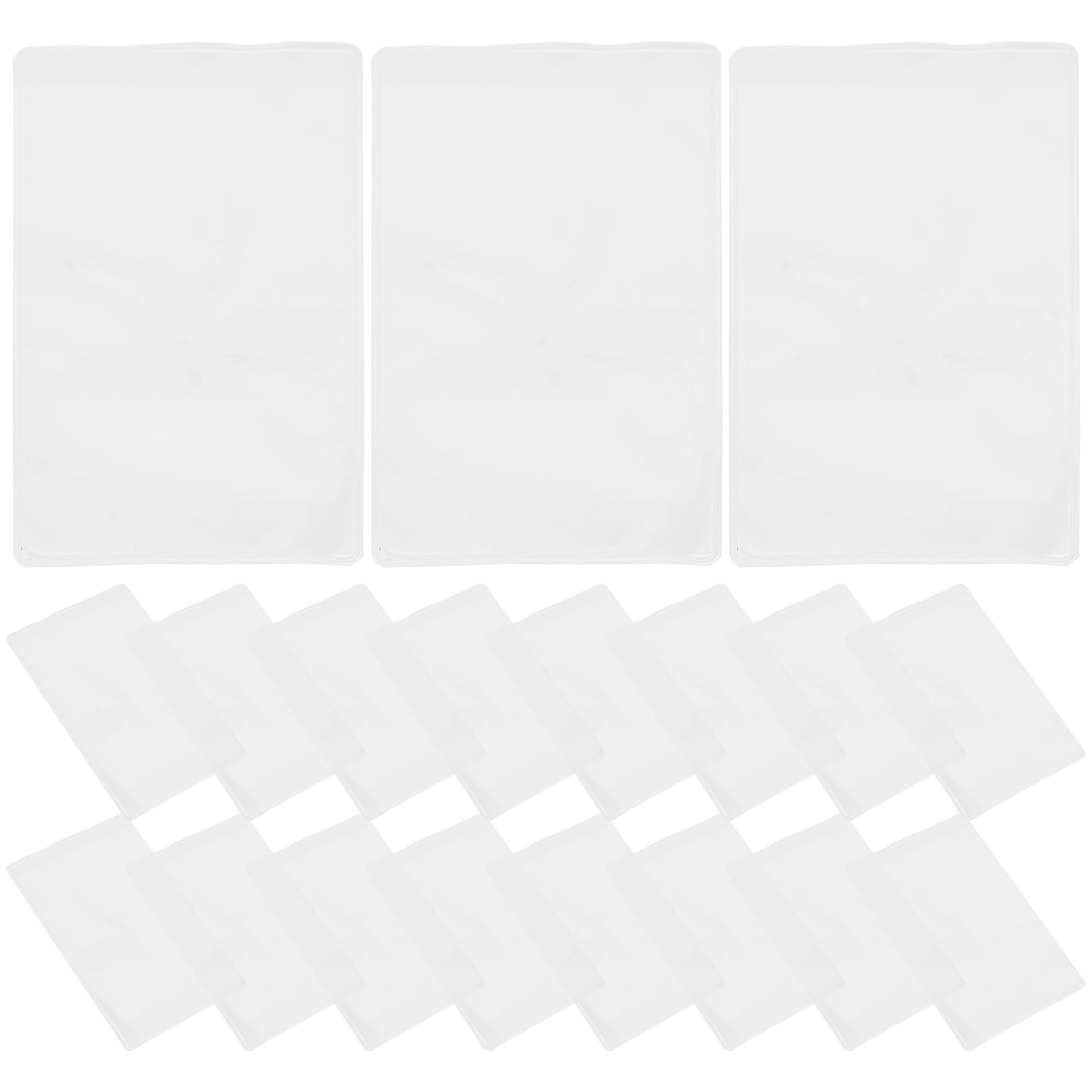 50Pcs Play Cards Sleeves Trading Card Sleeves Hard Card Holders Card ...