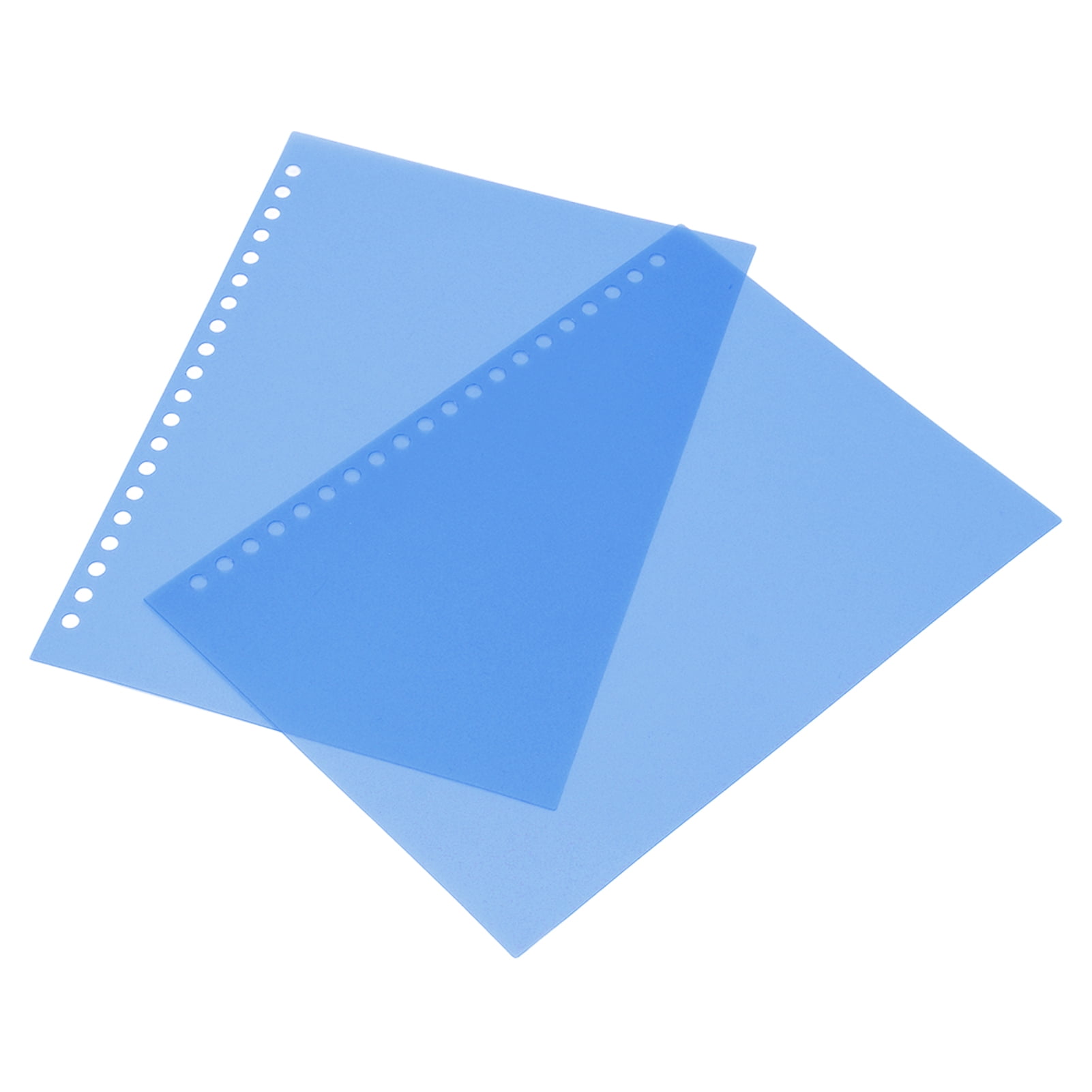 50Pcs Premium Matte Sheet Protector A5 Size 20 Holes PP Plastic Binding ...