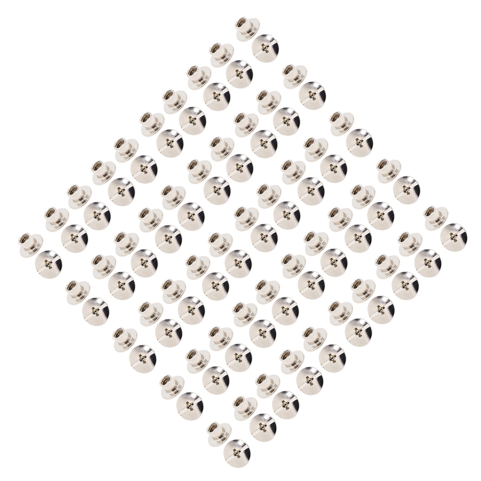 50Pcs Professional Iron Metal Screws Rivets Leather Rivets Attachment ...