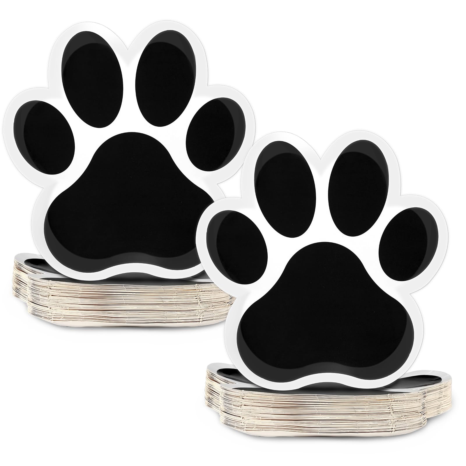 50Pcs Puppy Paw Print Party AIS1 Dog Themed for Dog Themed Birthday ...