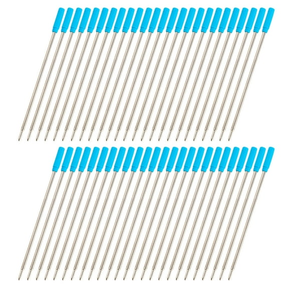 50Pcs Replaceable Ballpoint Pen Refills Ballpoint Metal Refills Metal ...
