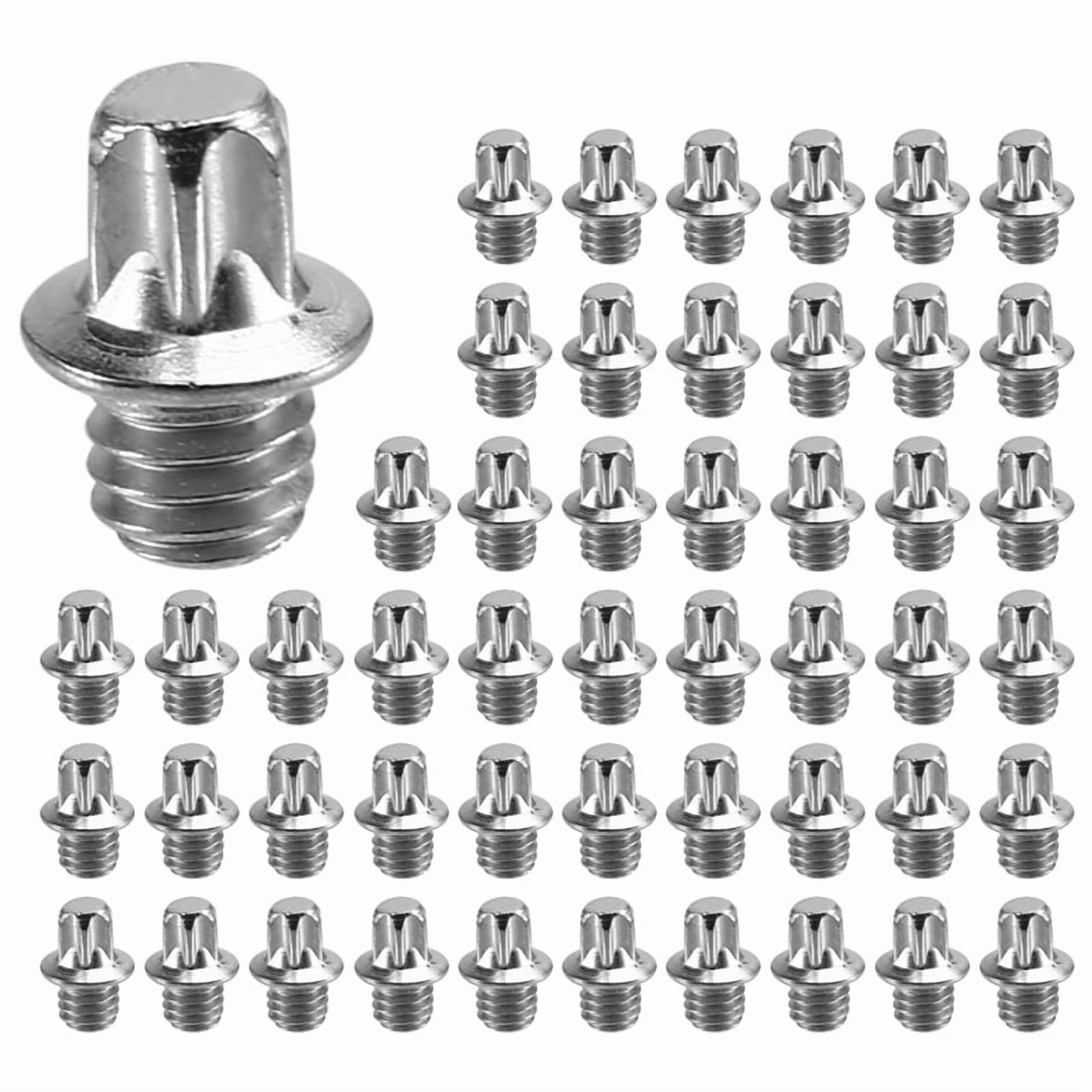 HOT 50Pcs Road Folding Bike Pedal Anti-Slip Nail Replacement Screws ...