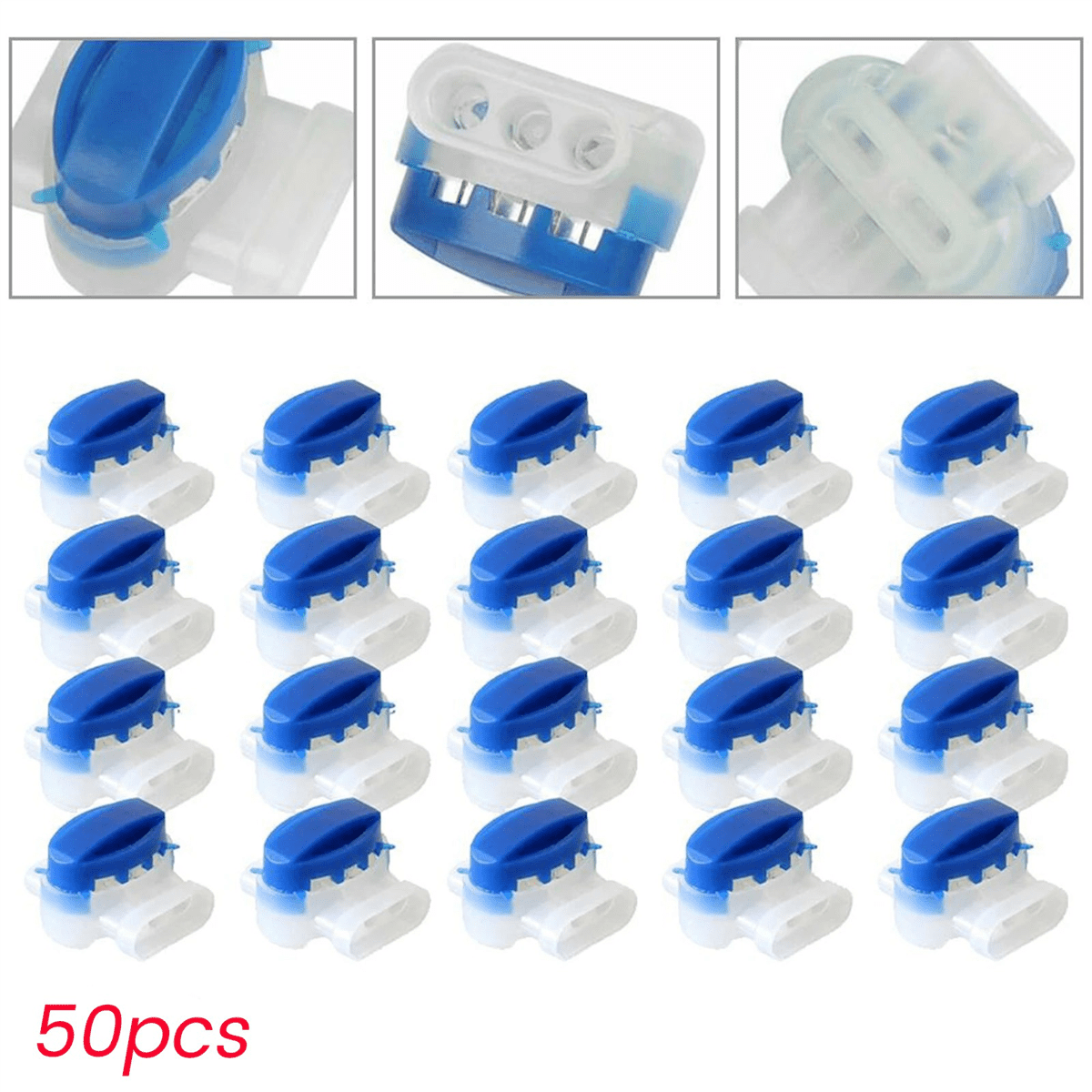 50Pcs Robotic Lawnmower Cable Connector Waterproof Gel Connector ...