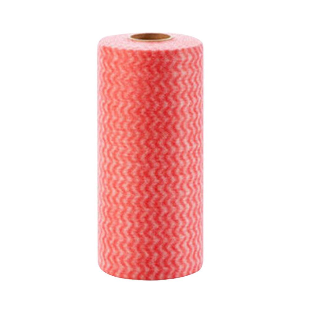 50Pcs Roll Disposable Dish Cloth Home Cleaning Towels Wiping Pad Ra gs ...