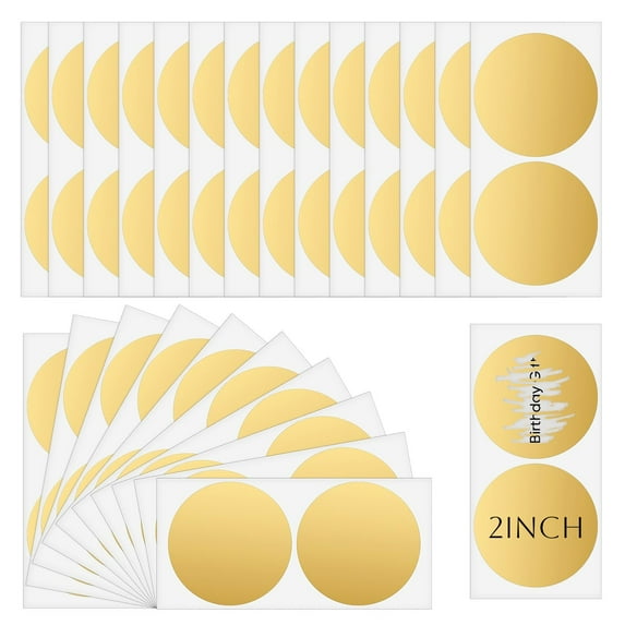 50Pcs Round Scratch Off Sticker Labels for Scratch Off Stickers Lottery ...