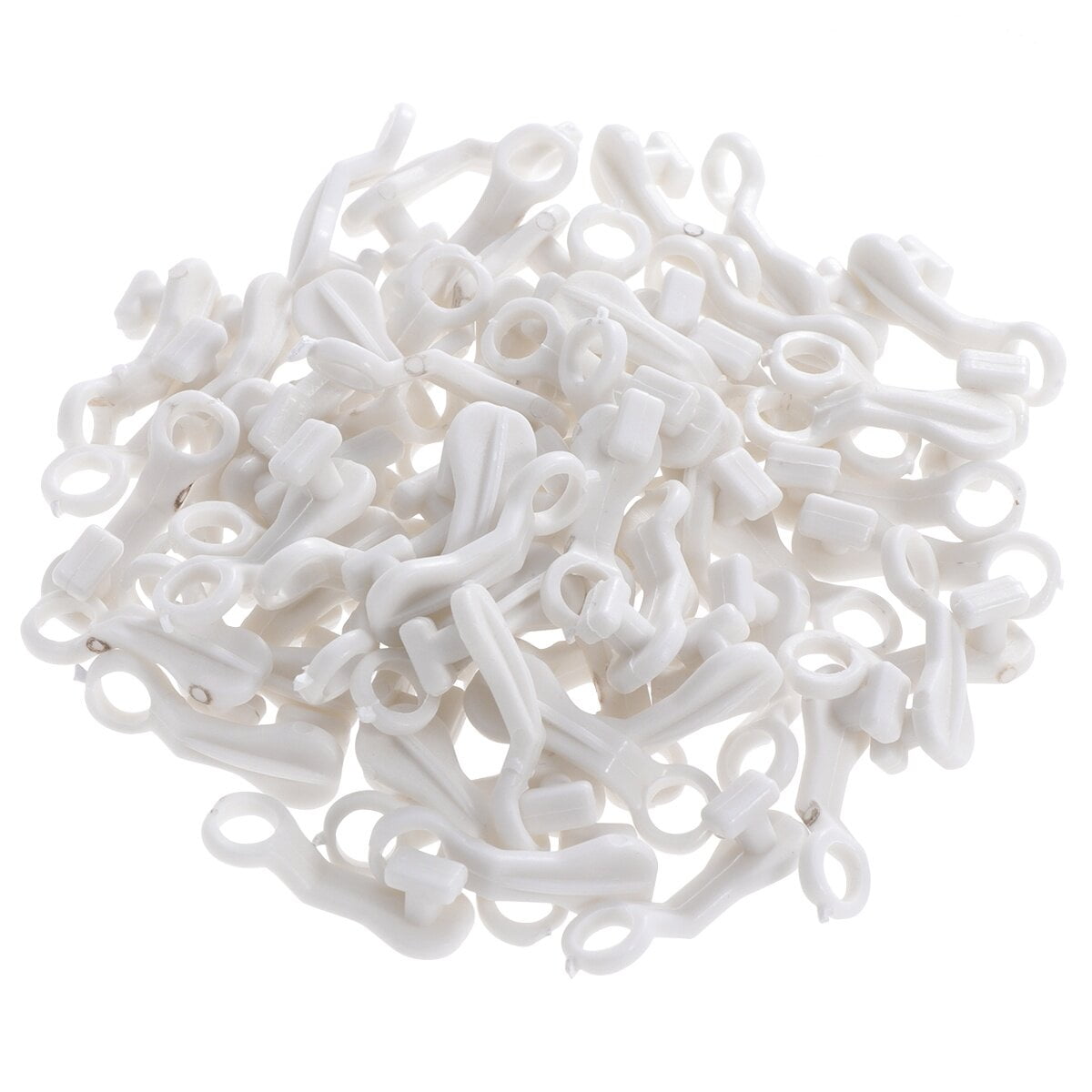 SEWOART Curtain Track Gliders Plastic 50Pcs 1.2x0.4x0.4in - Walmart.com