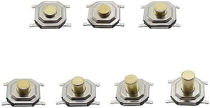 50Pcs SMD 4x4mm PCB Tactile Push Button Self-Reset Switch Micro Switch ...