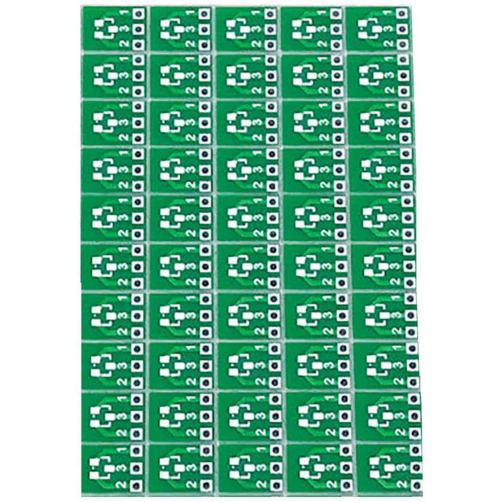 50Pcs SOT23 SOT23-3 Turn SIP3 Double-Side SMD DIP Adapter Converter ...