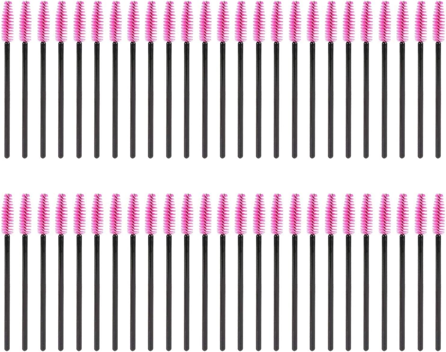 50Pcs/Set Eyelash Brushes Mascara Wands, Disposable Eyelashes Brush ...